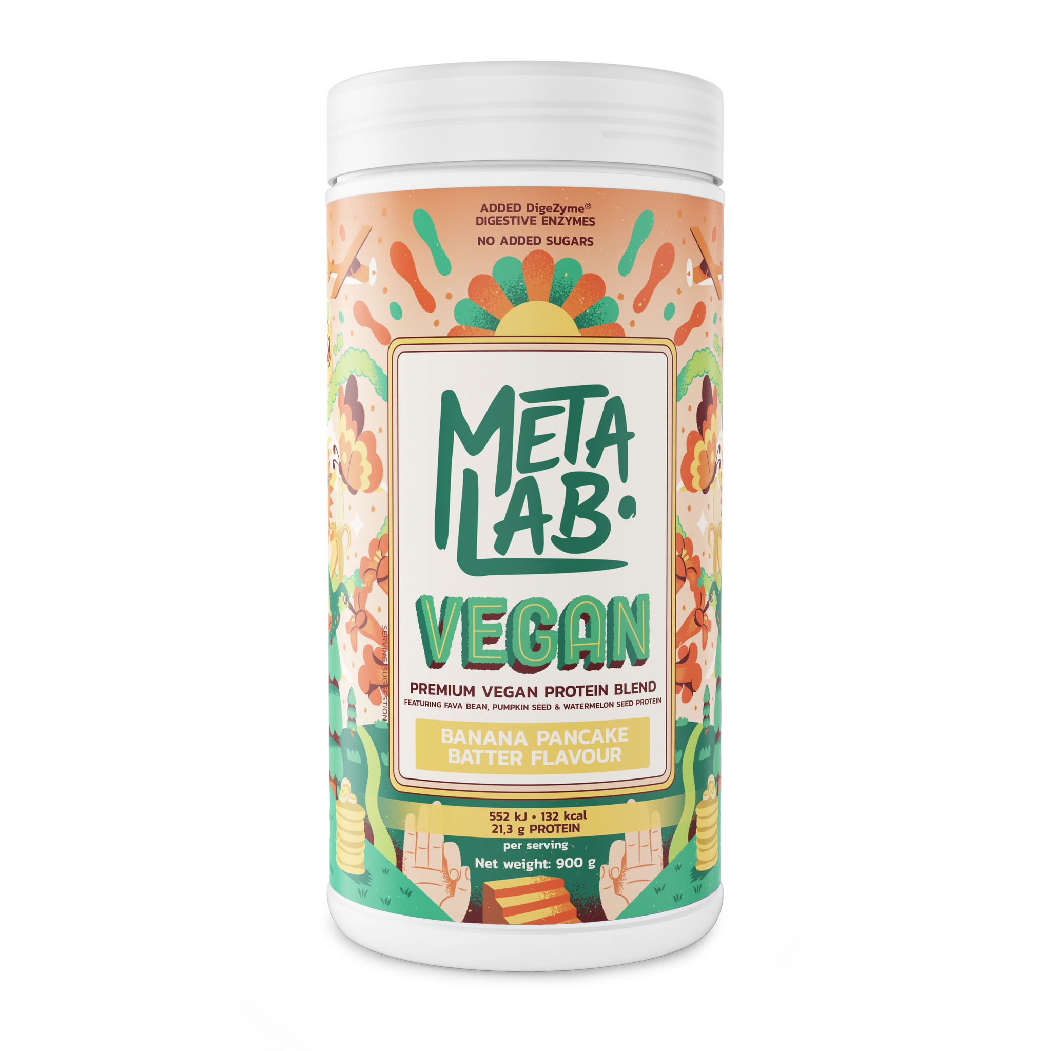 VEGAN PREMIUM PLANT PROTEIN – METALAB SUPPS