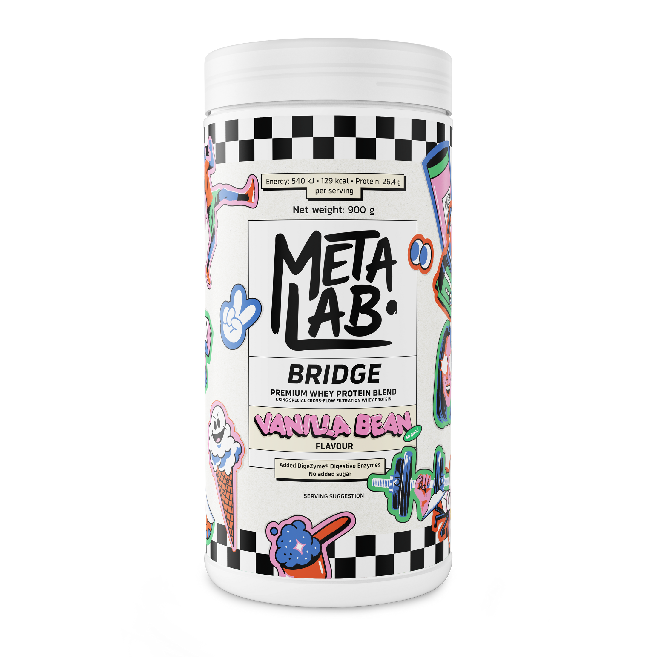 BRIDGE PREMIUM WHEY PROTEIN BLEND – METALAB SUPPS