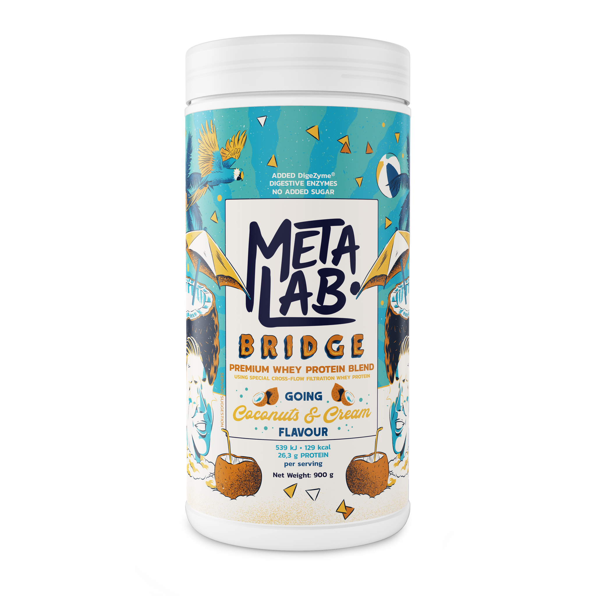 BRIDGE PREMIUM WHEY PROTEIN BLEND – METALAB SUPPS