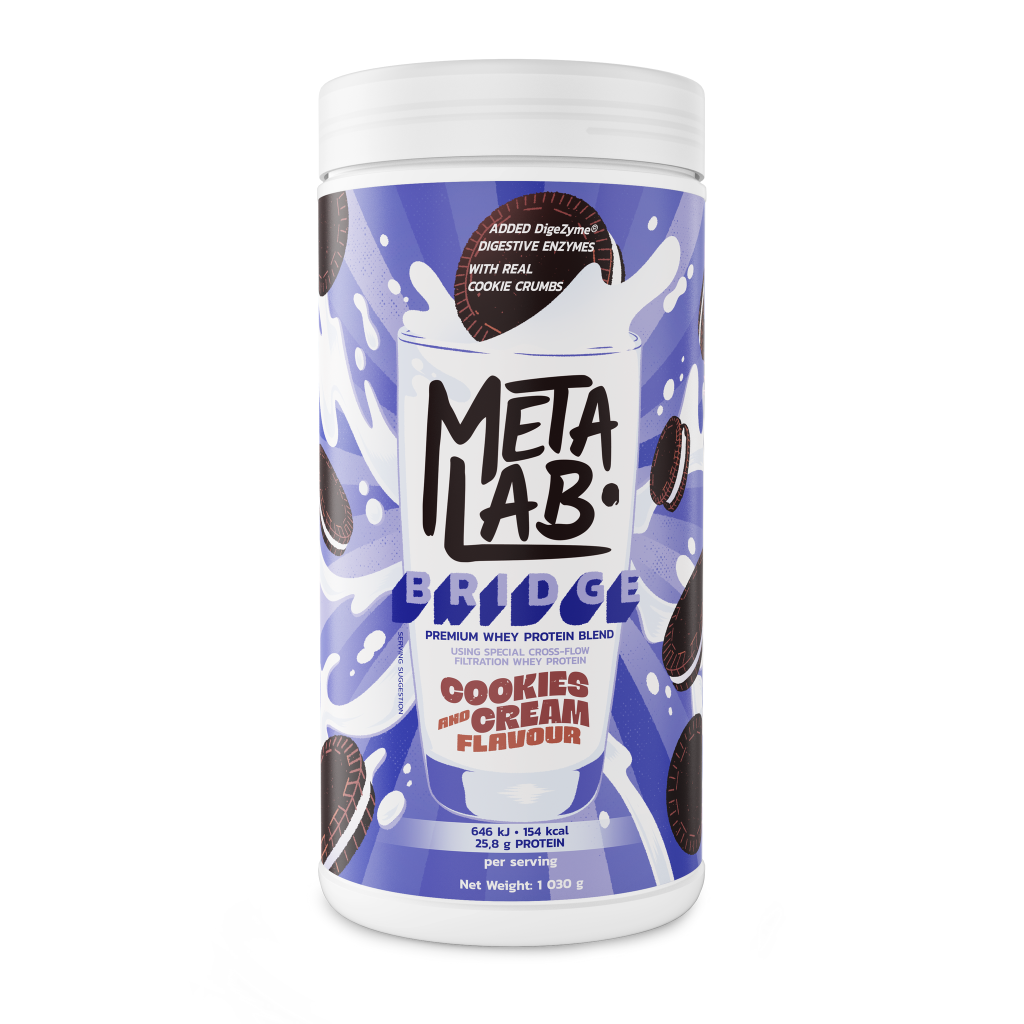 BRIDGE PREMIUM WHEY PROTEIN BLEND – METALAB SUPPS