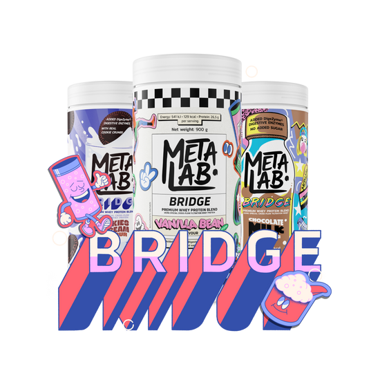 BRIDGE PREMIUM WHEY PROTEIN BLEND – METALAB SUPPS