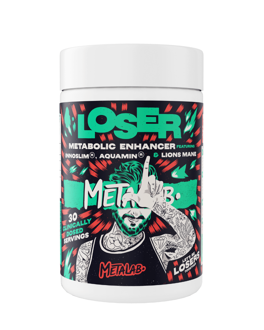 LOSER PREMIUM METABOLIC ENHANCER – METALAB SUPPS