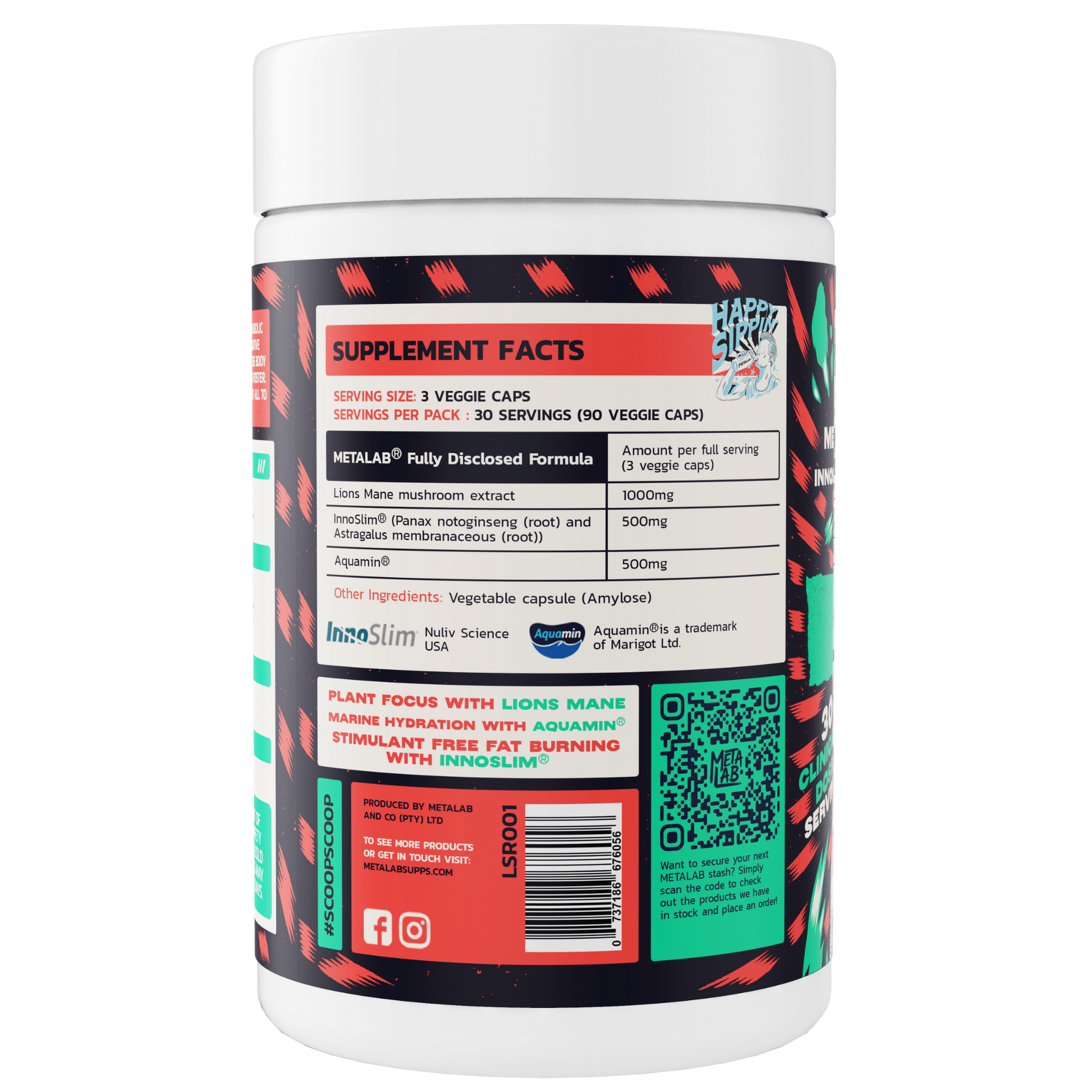 LOSER PREMIUM METABOLIC ENHANCER – METALAB SUPPS